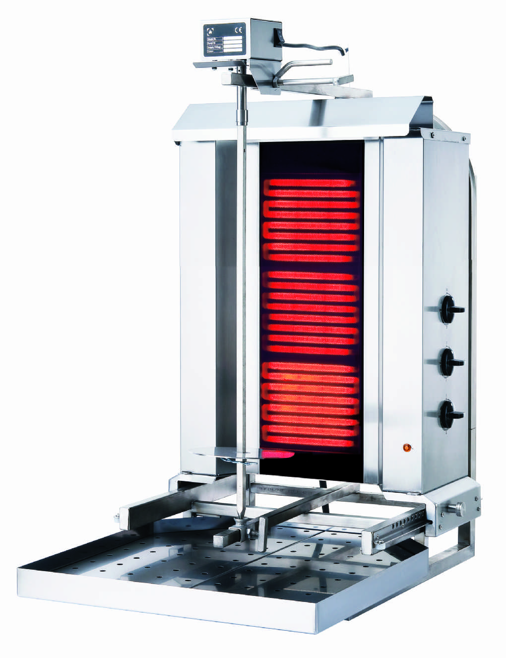 KLG230-HG Electrıcal Doner Kebab Grıll Top Motor Movıng Body - KaliteGaz